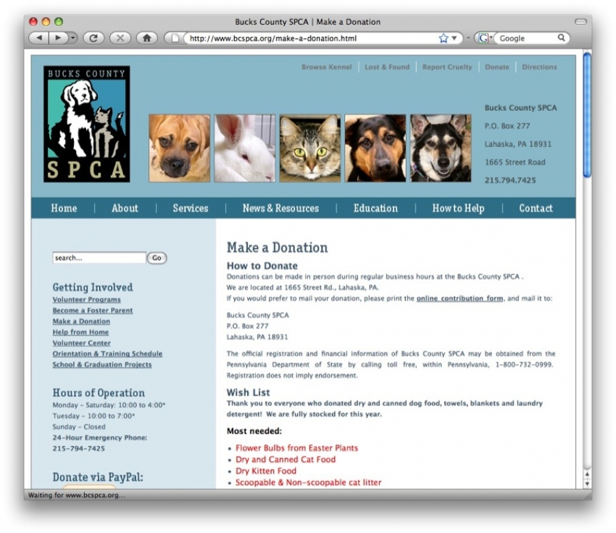 Bucks County SPCA Bucks County SPCA